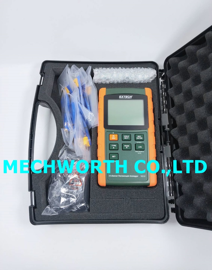 TM500 EXTECH / 12CH Handheld thermometer set
